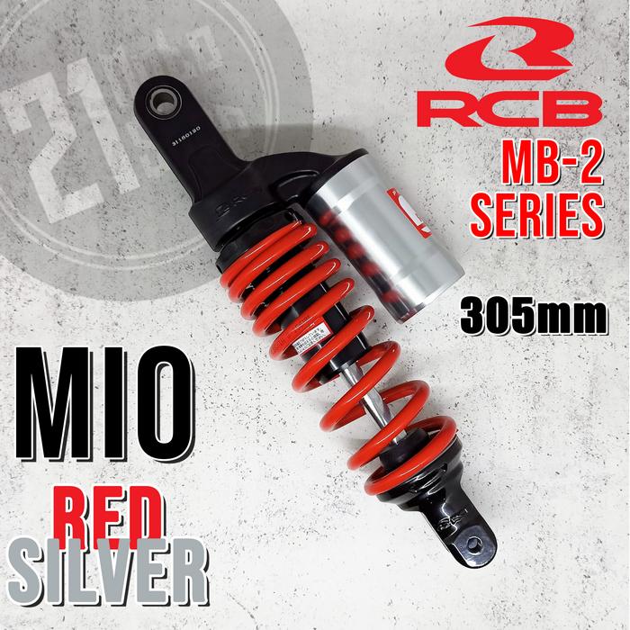 Jual Shock RCB MB-2 Series Mio Fino Freego Lexi 305mm Merah Silver MB2 ...