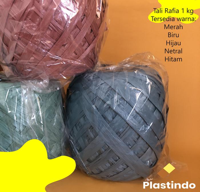 Jual Tali rafia 1 kg warna - Biru, 1/4 kg - Kota Surabaya - Toko ...