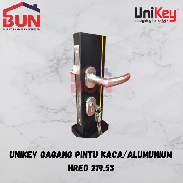 Jual PAKET GAGANG PINTU / HANDLE SET UNIKEY HRE 219.53 HRE219.53 SS ...