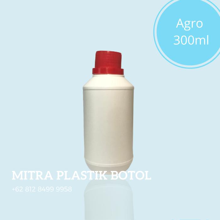 Jual Agro 300 ml / HDPE / Botol Labor 300 ml / Botol Pestisida 300 ml ...