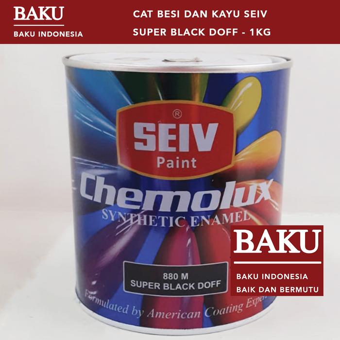 Jual Cat Besi dan Kayu Seiv Super Black Doff - 1 kg - Kota Tangerang ...