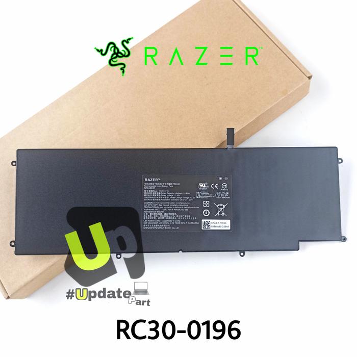 Jual Battery RC30-0196 Razer Blade Stealth RZ09-0196 2016 V2 12.5 inch ...