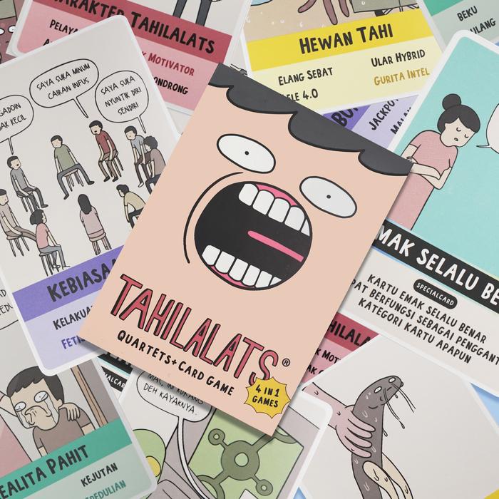 Jual TAHILALATS QUARTETS+ CARD GAME - Jakarta Utara - ApaNa.id | Tokopedia