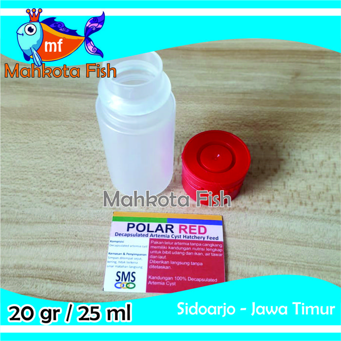 Jual Botol Polar Red | Botol Repack 20 gr / 25 ml Polar Red | Polar Red ...