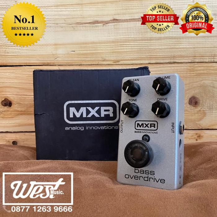 Jual MXR BASS OVERDRIVE - Kab. Gianyar - West Music. | Tokopedia