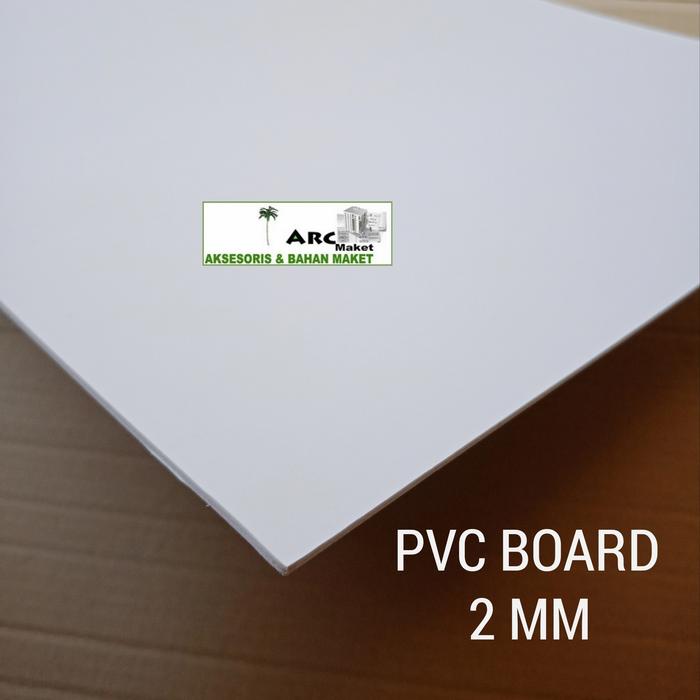 Jual PVC FOAM BOARD TEBAL 2MM BAHAN DINDING UNTUK MAKET ARSITEKTUR ...