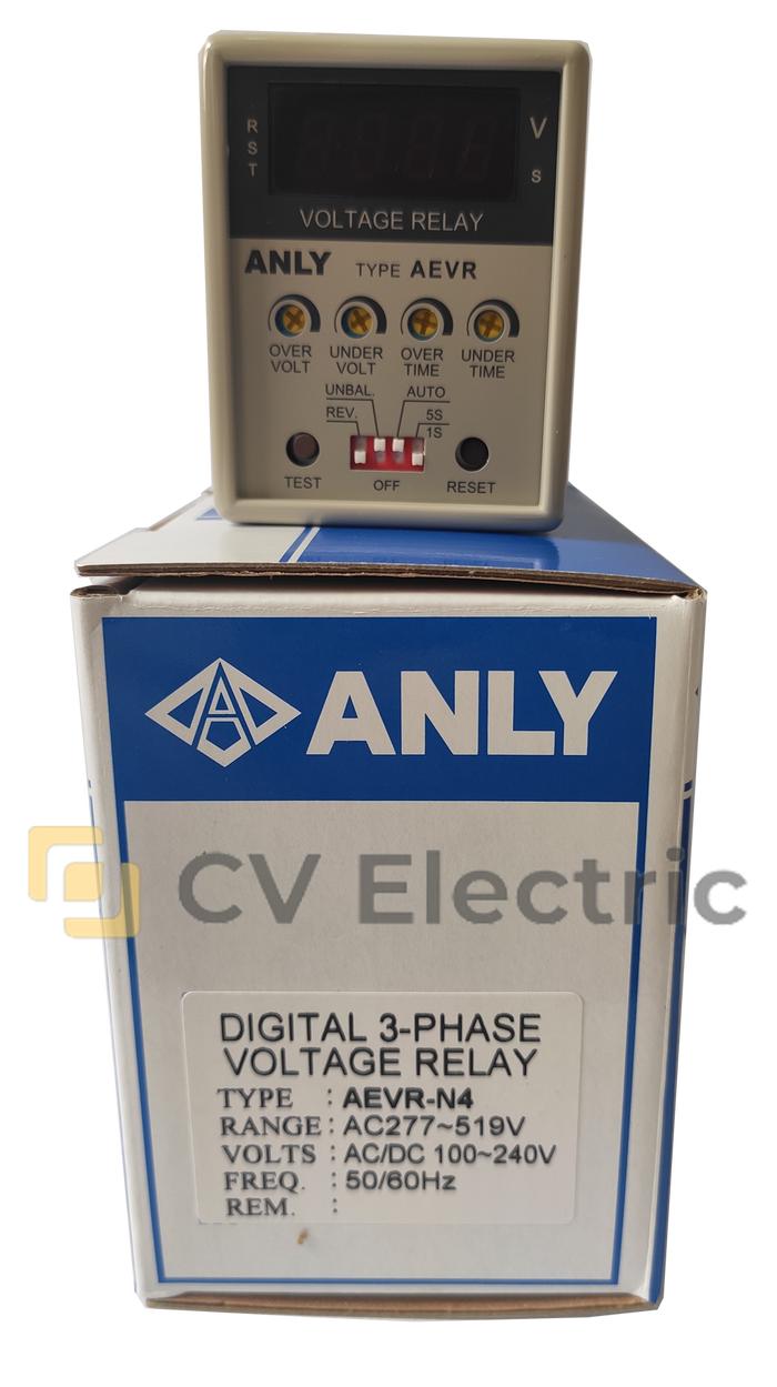 Jual ANLY AEVR-N4 Digital 3 Phase Voltage Relay - Kota Tangerang ...