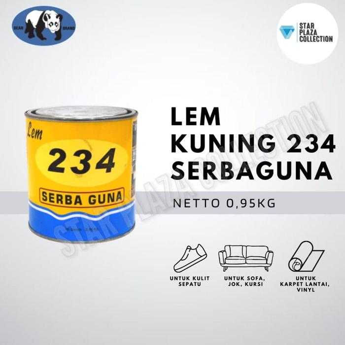 Jual LEM KUNING AIBON 234 SERBAGUNA 1 KG / 1 LITER (KULIT, BUSA, HPL ...