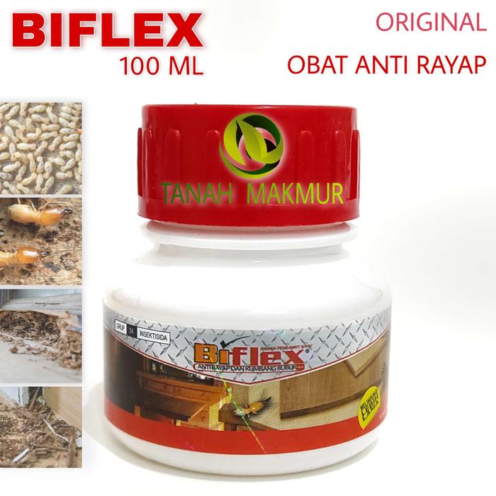 Jual Obat Anti Rayap BIFLEX 100 ml Kayu Tanah Terbaik Teter Biflek ...