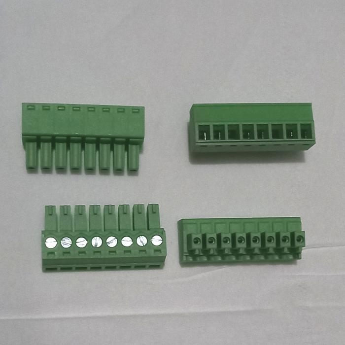 Jual terminal block 8 pin/pluggable 8p/L Siku terminal blok 8p ...