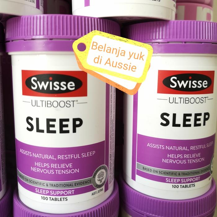 Jual Swisse Ultiboost SLEEP (Vitamin Tidur Nyenyak) - 100 Tablets ...