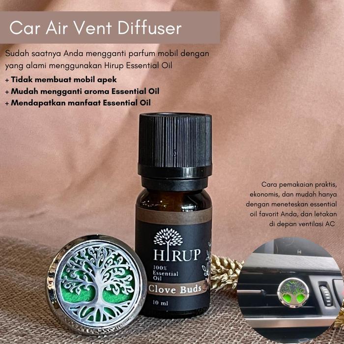 Jual HIRUP Car Vent Diffuser - Diffuser Mobil Essential Oil - Kota ...