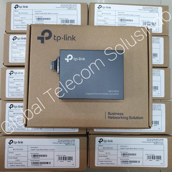 Jual Media Converter TP-Link Gigabit MC210CS / TPLink MC210CS - Jakarta ...