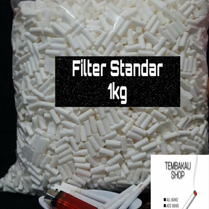 Promo Filter/busa Rokok Ukuran Standar ( 1 KG ) - REGULAR 8 MM - Kota ...
