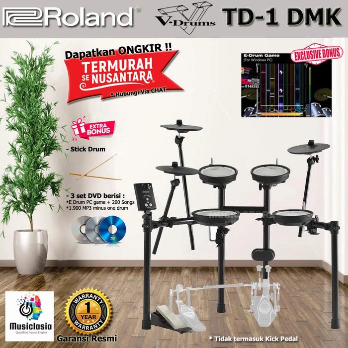 Jual Roland TD1-DMK electric drum / TD1DMK / TD1 DMK / TD-1DMK Vdrums - Kota Bekasi - Musiclasia ...