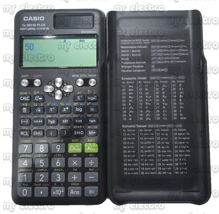 Jual KALKULATOR SCIENTIFIC CASIO FX 991 ID PLUS ORIGINAL - ILMIAH ...