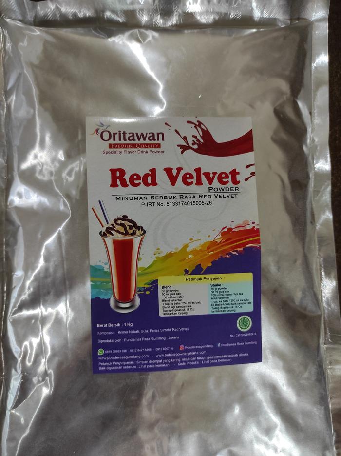 Jual Red Velvet Powder - Jakarta Barat - Powderasa Gumilang | Tokopedia