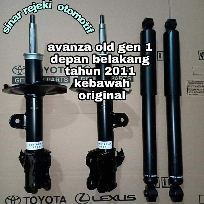 Jual shockbreaker avanza old gen 1 depan belakang tahun 2011 kebawah ...