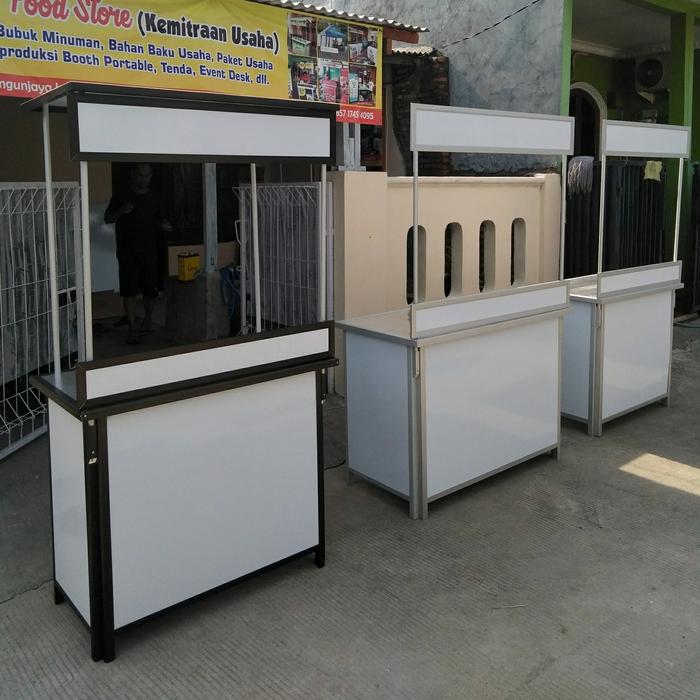 Jual BOOTH PORTABLE JUMBO 120CM POLOS - BISA UNTUK JUALAN MAKANAN ...