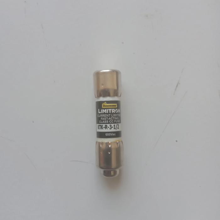 Jual Fuse Bussmann KTK-R 3-1/2 3,5A 600Vac Fast acting Class CC ...