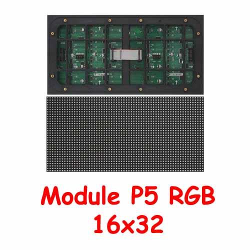 Jual Modul Panel LED P5 Indoor SMD RGB Full Color bisa untuk Jadwal ...