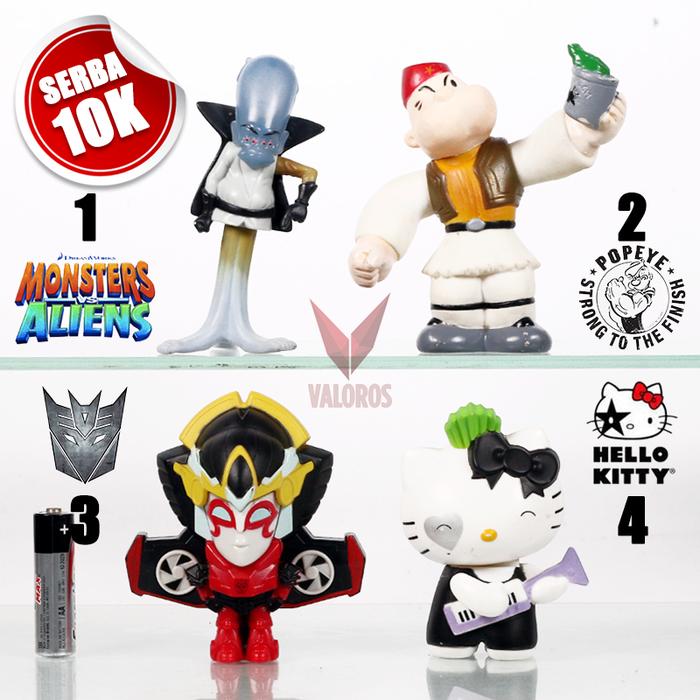 Jual Gallaxhar Monsters vs Aliens Popeye Transformers Hello Kitty ...