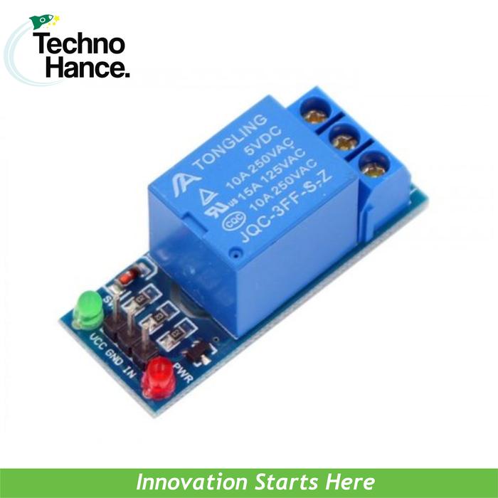 Jual Relay 5V Single Channel 1 Arduino NO NC Low Level Trigger - Kab ...