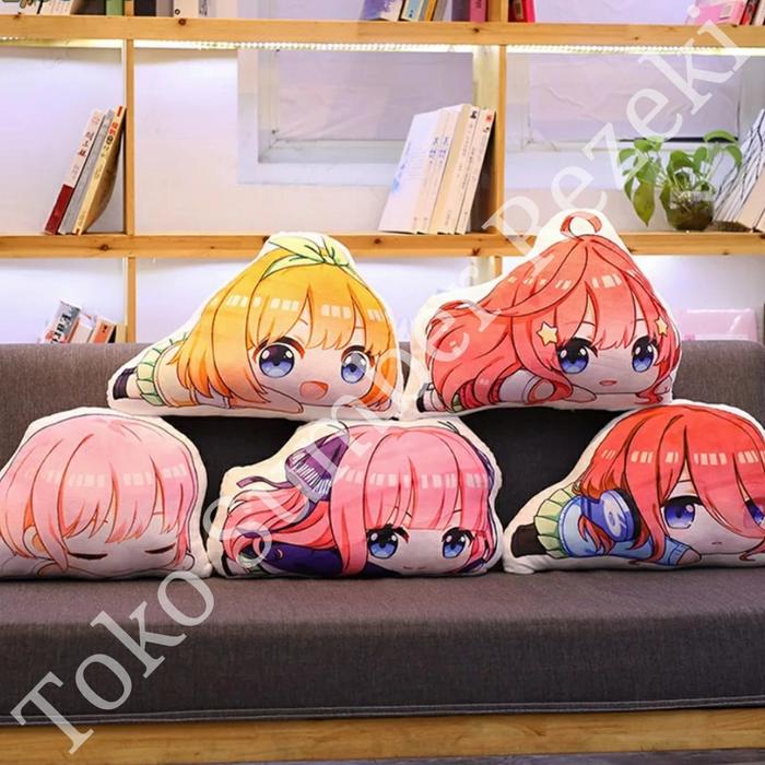 Jual Bantal Guling Gotoubun Hanayome Quintessential Nakano Ichika Miku ...