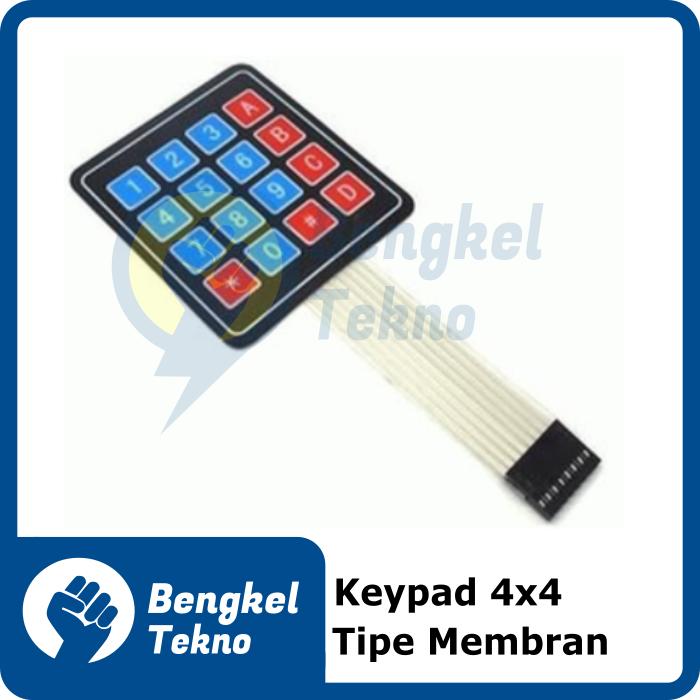Jual Modul Keypad 4x4 tipe membran untuk arduino - Kab. Madiun ...