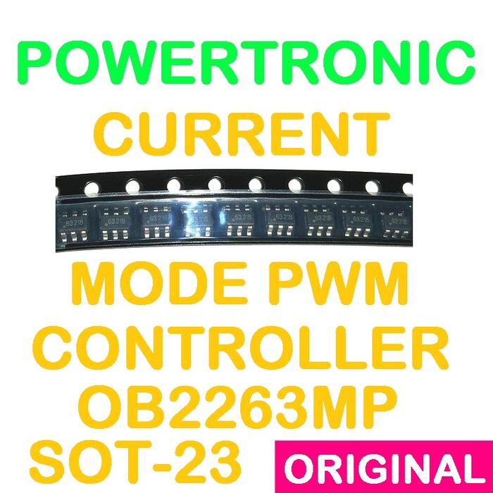 Jual IC PWM OB2263MP CURRENT MODE SOT-23 OB2263 OB-2263 ON-BRIGHT - Kab ...