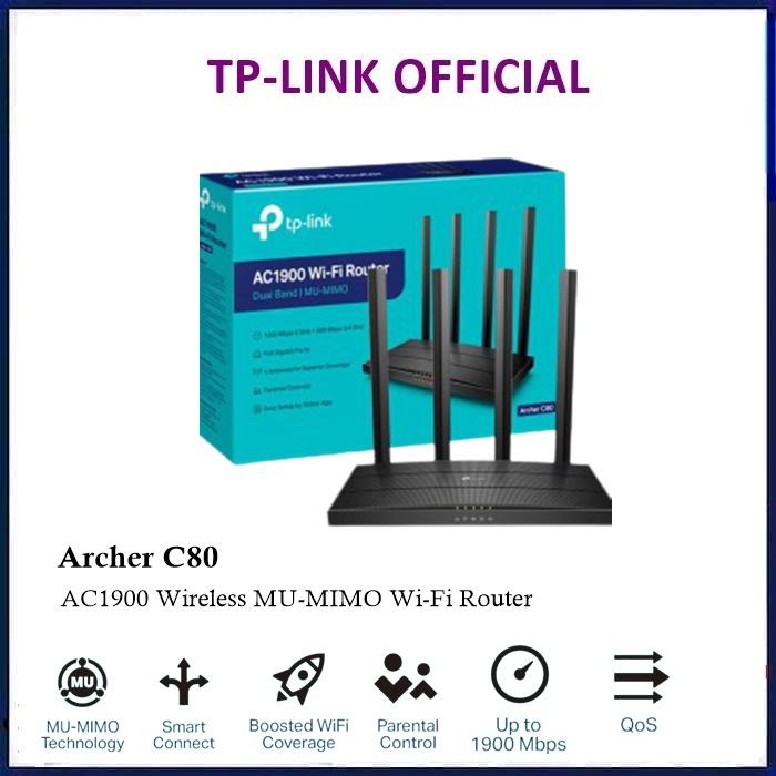 Jual TP-Link Archer C80 AC1900 Wifi Router TpLink Archer C80 C 80 ...