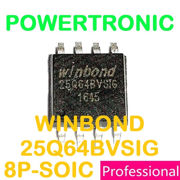 Jual IC WINBOND W25Q64BVSIG W25Q64BV 25Q64BVSIG 25Q64BV SOIC-8P FLASH ...