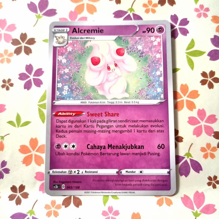 Jual alcremie sc3b | 065/158 pokemon tcg indonesia - Kota Bandung ...