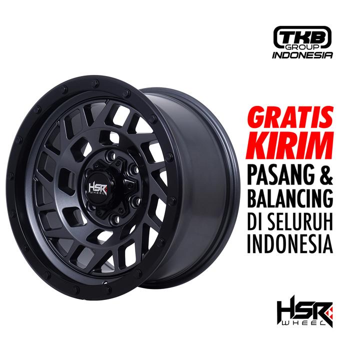 Promo velg mobil hilux double cabin ring 17 HSR BONE Cicil 0% 3x ...