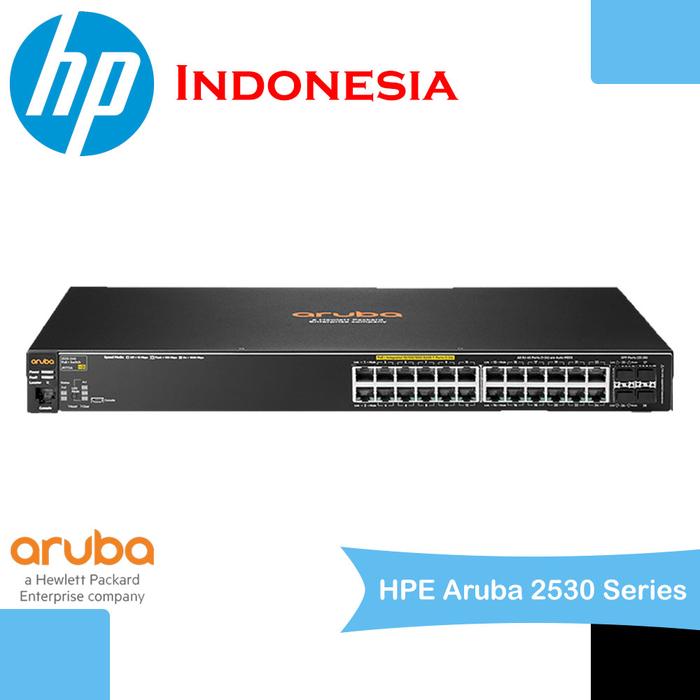 Jual HPE Aruba 2530-24G-PoE+ J9773A Switch PoE Managed 24 Port Gigabit PoE - Jakarta Pusat ...