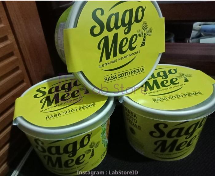 Jual SagoMee Sago Mee Mie Instan Noodle Sagu Rumbia Rasa Soto Ayam ...