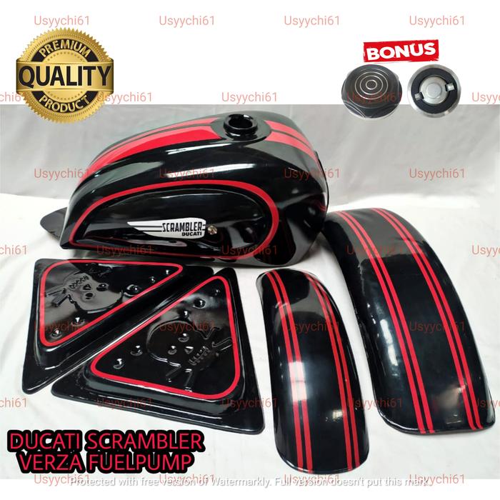 Jual Paket Hemat Body Tangki Cat PNP VERZA Custom Fuelpump injeksi ...