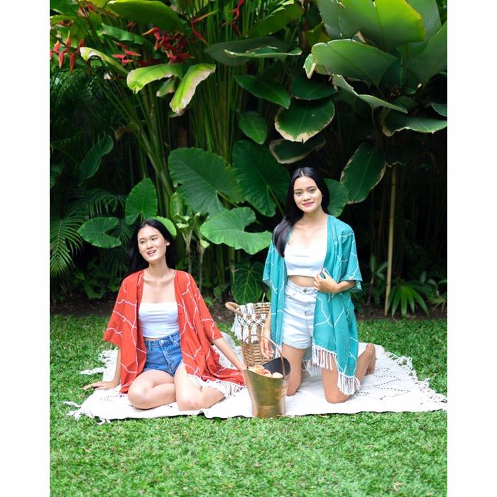 Jual baju bali Outer / Cardigan / Outwear Pantai Bali summer fringe ...