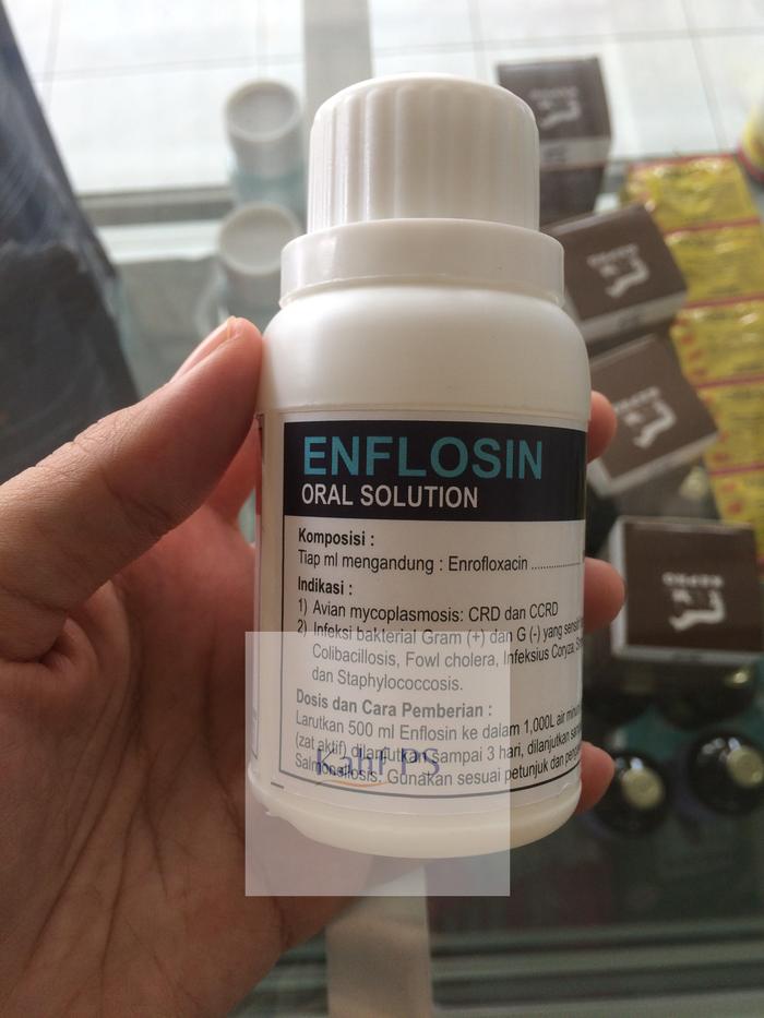 Jual Enflosin Oral Solution 100 ml - Antibiotik Obat CRD, Kolera ...