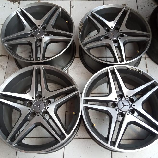 Jual Velg Replika AMG Ring 18 lebar 8,5/9,5 Hole 5x112 et 35 - Kota ...