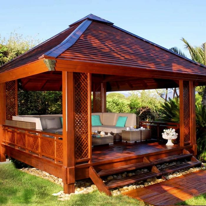Jual Saung Gazebo Minimalis Modern - Kab. Jepara - Sholikul Furniture ...