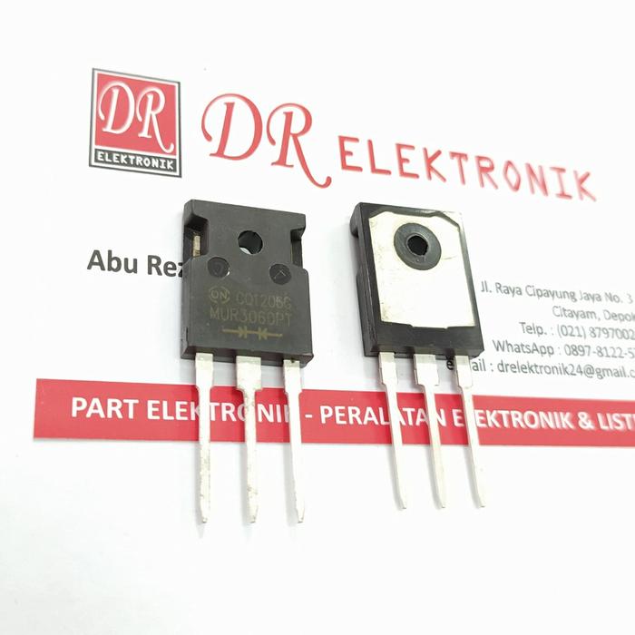 Jual Transistor MUR3060 Dioda Diode ON MUR 3060 MUR3060PT 30A 600v Mosfet - Kota Depok - DR ...