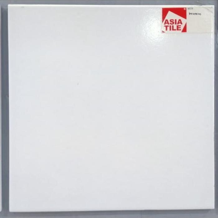 Jual Asia Tile Murano keramik lantai 40x40 putih polos - Kota Depok ...