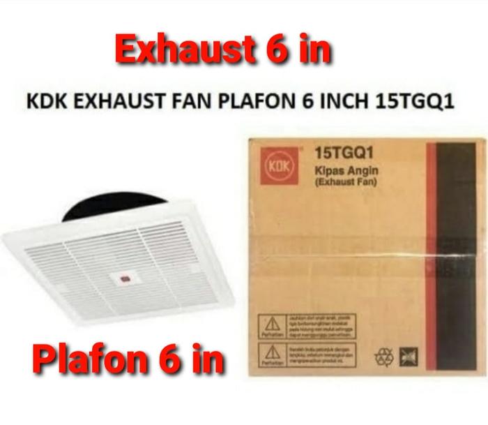 Jual Exhaust Fan Plafon / Ceiling Mount Plafond KDK 15TGQ 6 Inch - Kota ...