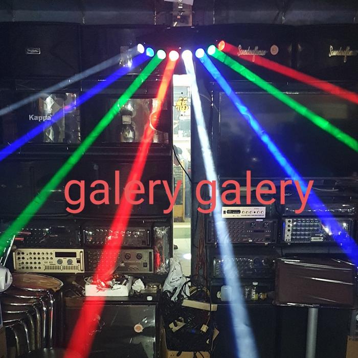 Jual Lampu Panggung Stage light 8 Eyes Beam light 8x10w RGBW - Jakarta ...