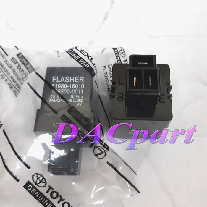 Jual Flasher Sen Relay Lampu 12Volt Toyota Kijang 5K, Hiace,Rino GRADE ...