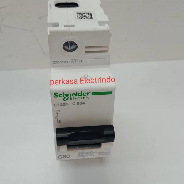 Jual MCB-Miniature Circuit Breaker SCHNEIDER C120N 1P 80A 10KA - Jakarta Pusat - perkasa ...