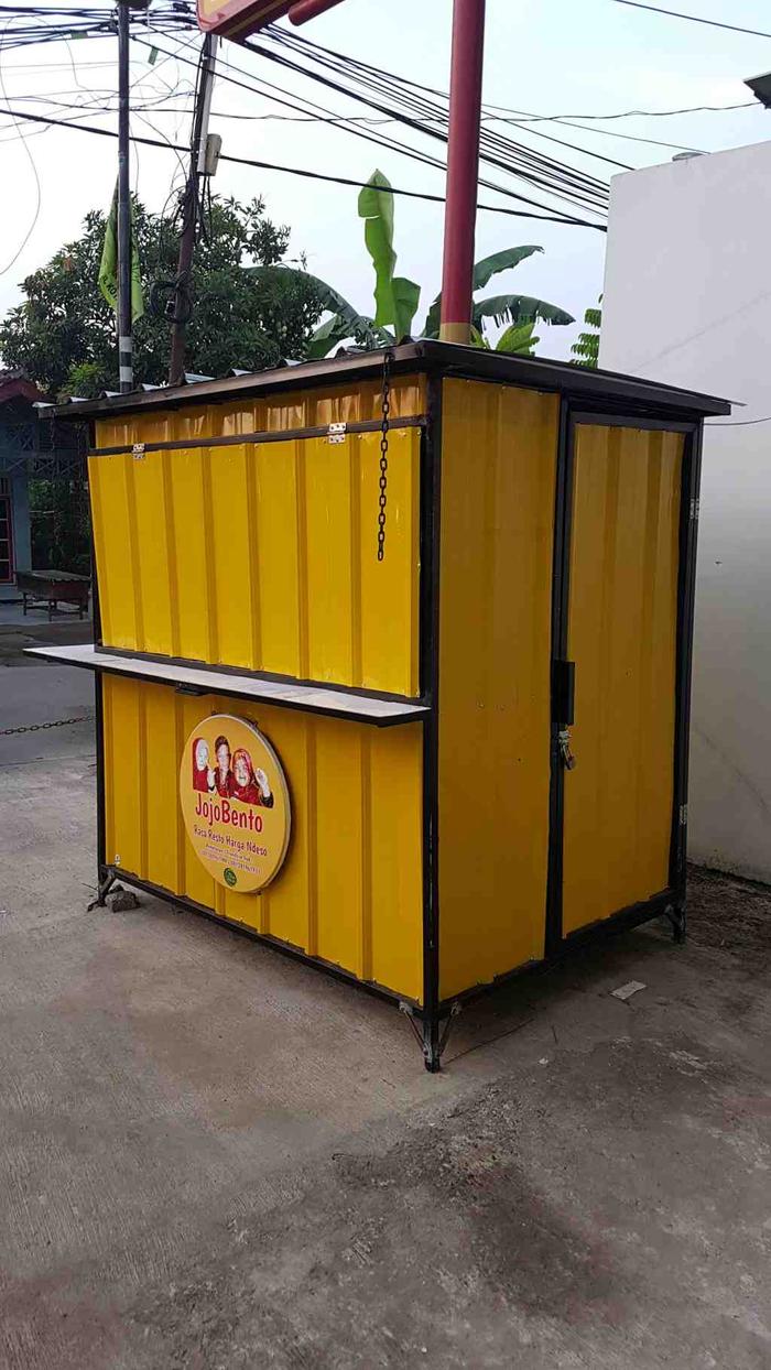 Jual Jual Booth Container / Gerobak Kontainer / Gerobak Custum tanpa ...