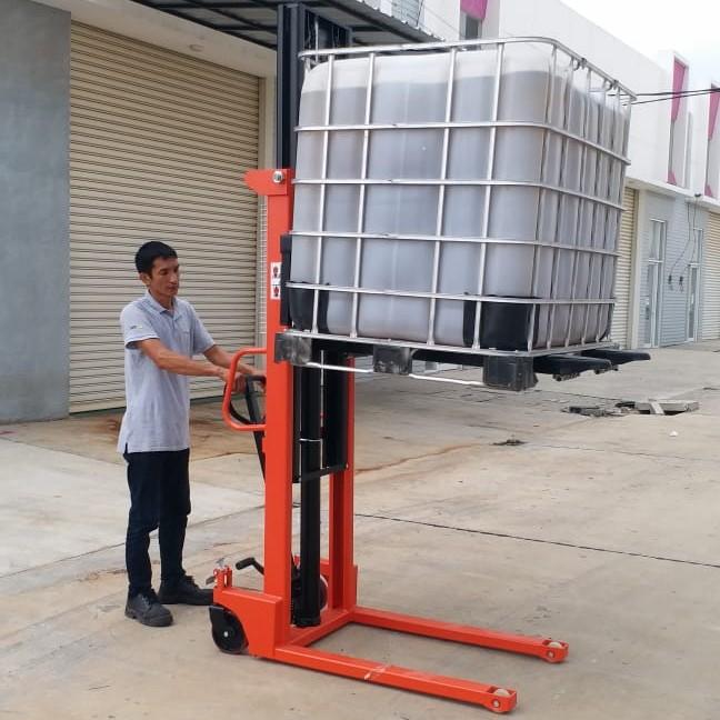 Jual Hand Lift / Hand Stacker Manual Kapasitas 1 Ton Tinggi Angkat 3 ...