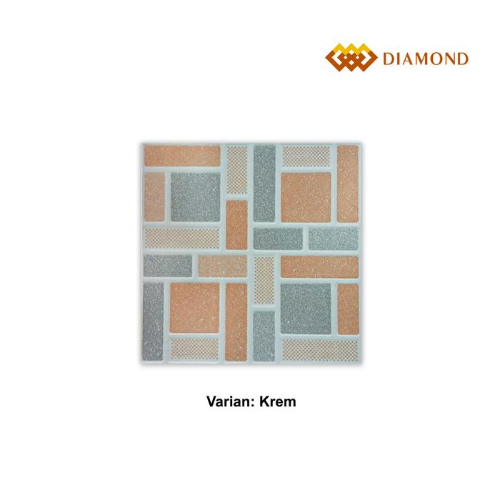 Jual KERAMIK KAMAR MANDI DIAMOND FT GLASERA RUSTIC KASAR 25X25 KW A ...